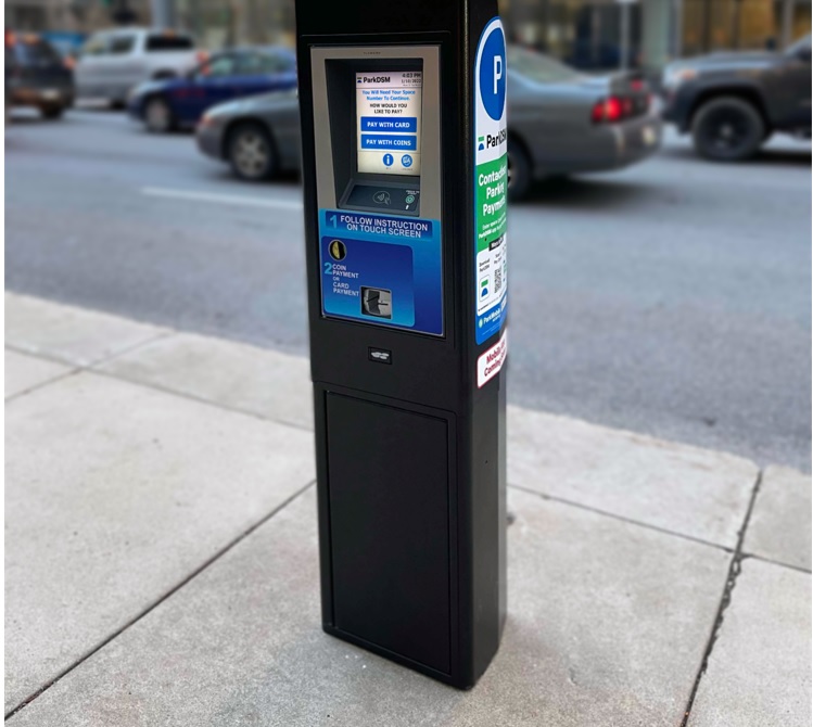 Flowbird brings parking stations to Iowa | ITS International