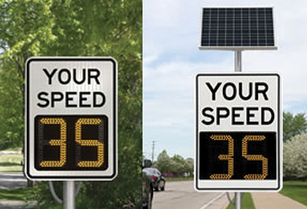 Driver feedback signs promote road safety | ITS International