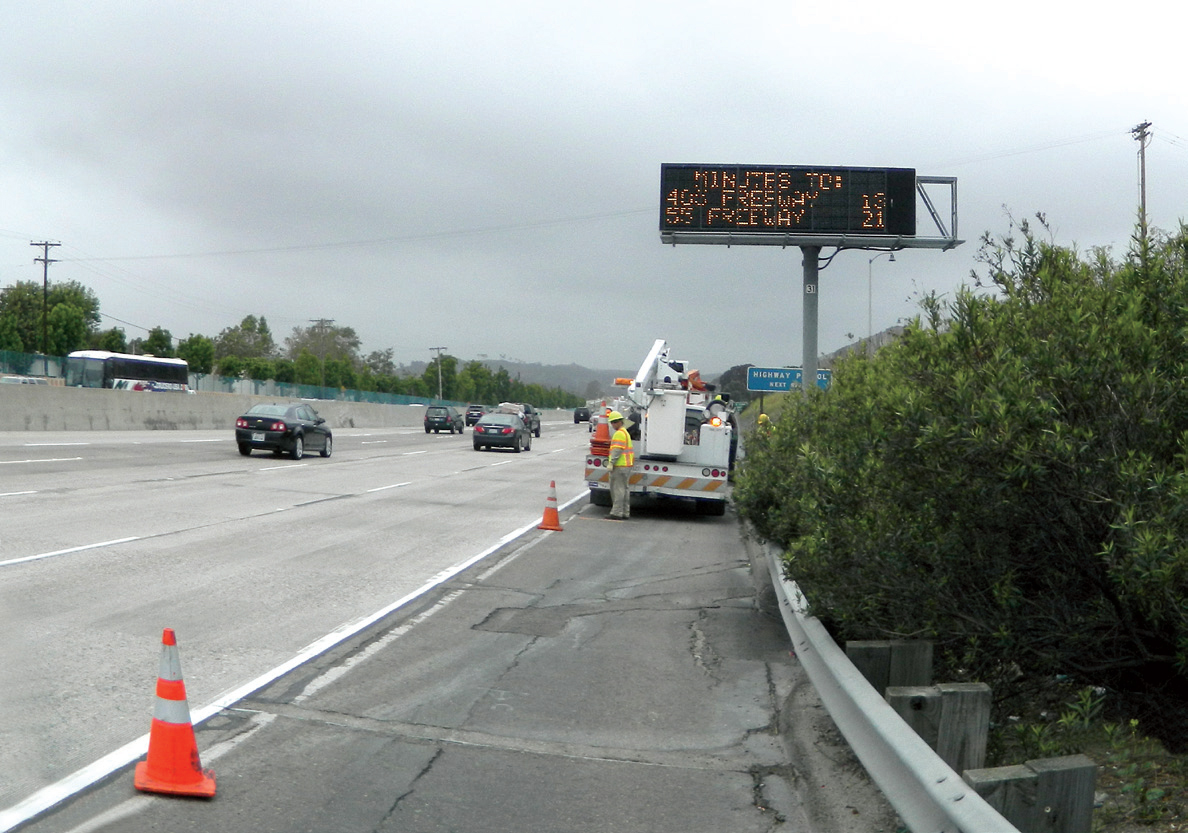 Caltrans develops remote remedy for ailing VMS | ITS International